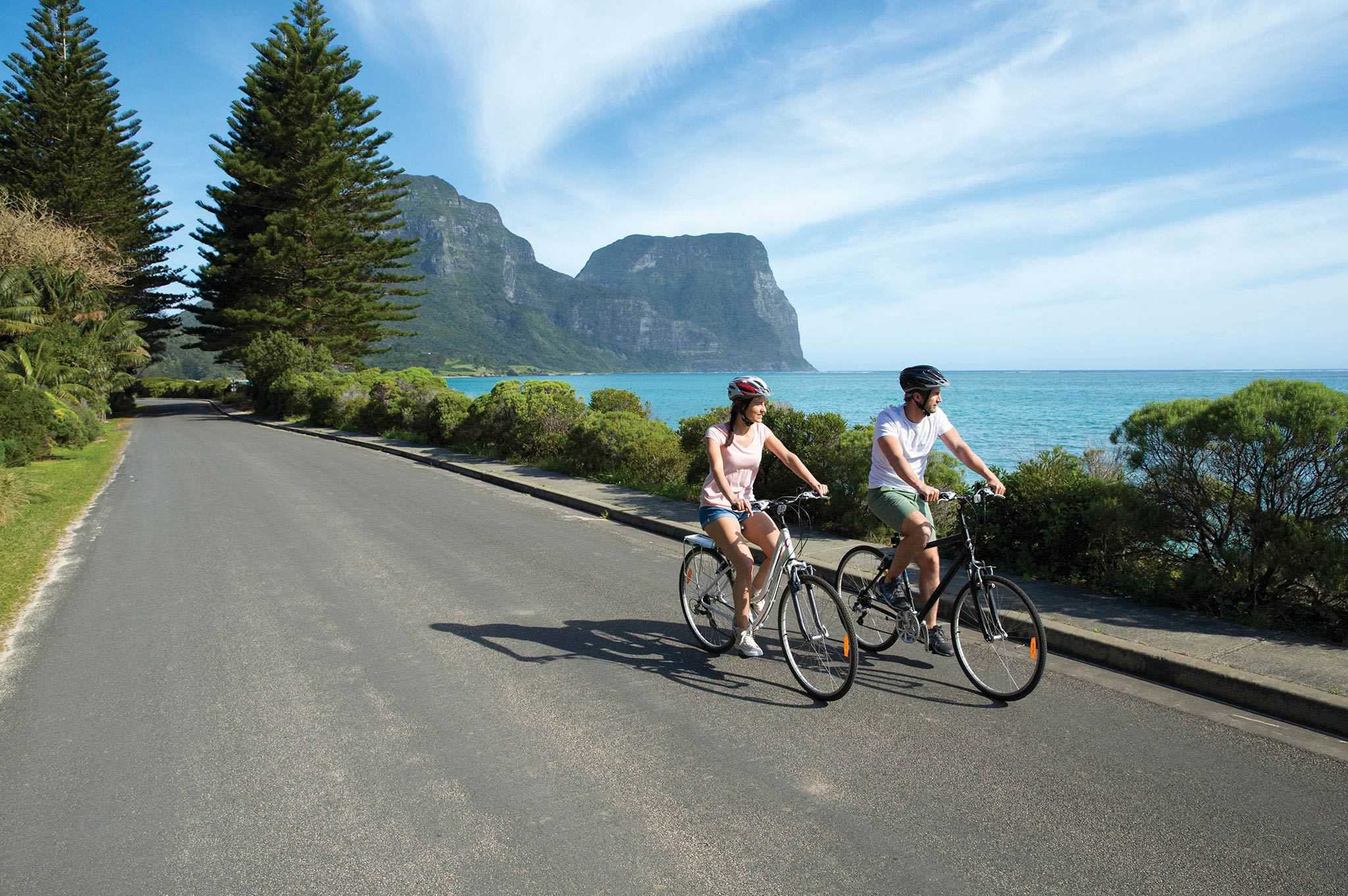 Lord Howe Island. A remote tropical paradise in the Pacific Ocean.