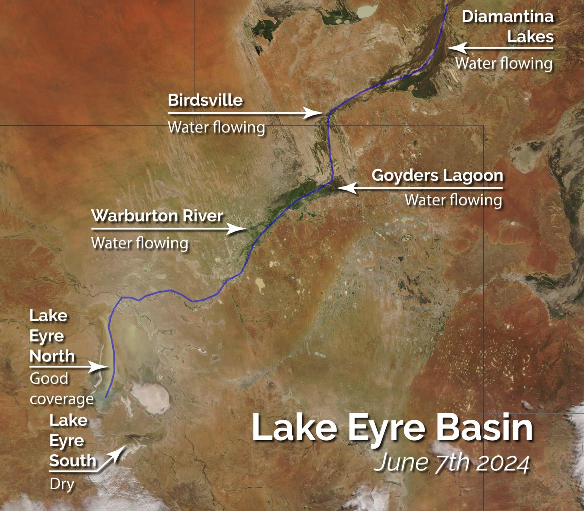 Current Status: Kati Thanda-Lake Eyre Water Level