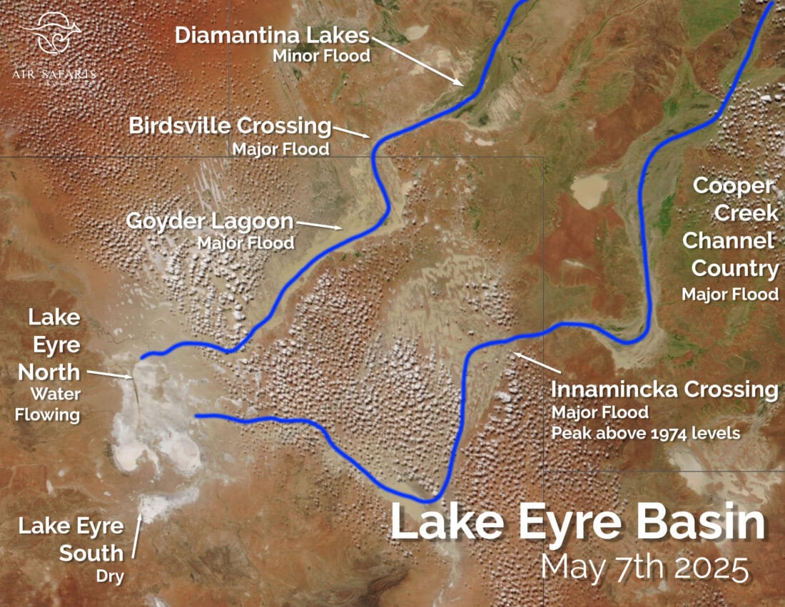 Current Status: Kati Thanda-Lake Eyre Water Level